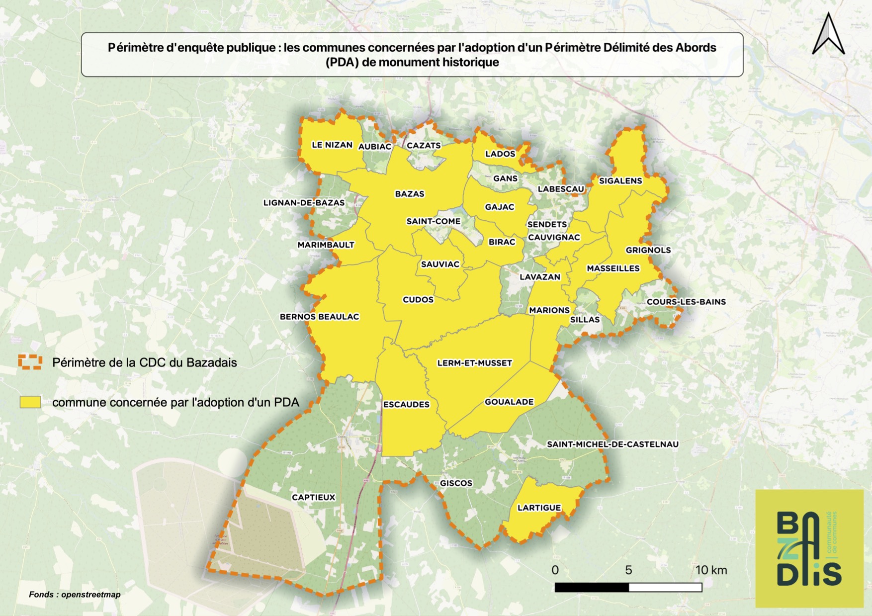 Enquête publique sur l'adoption de 17 Périmètres Délimités des Abords ...